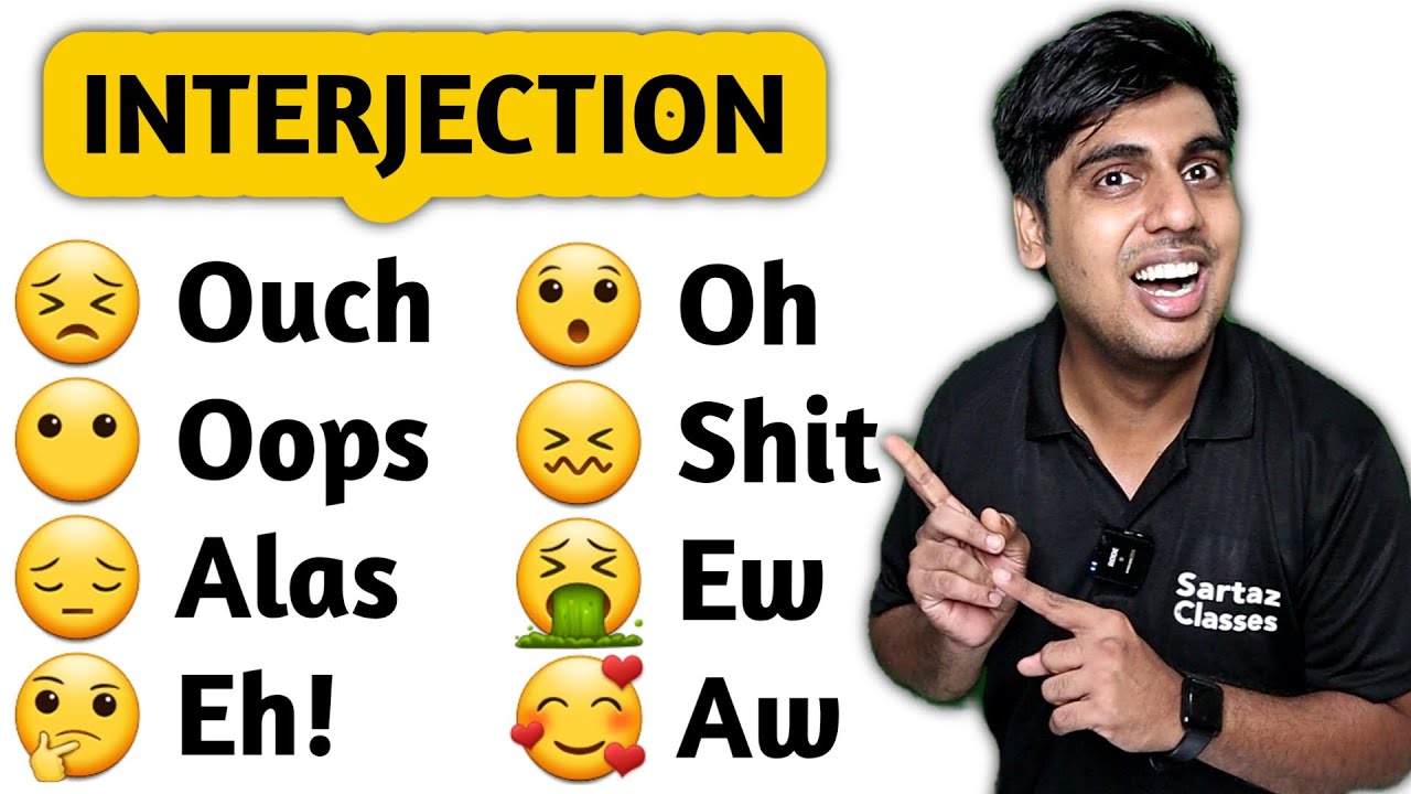 आज Interjection खत्म, बोलो Fluent English, Learn English Speaking with Sartaz Sir - YouTube