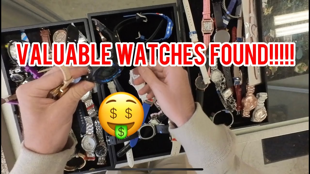 Thrift Store Adventure: Uncovering Amazing Watches - YouTube
