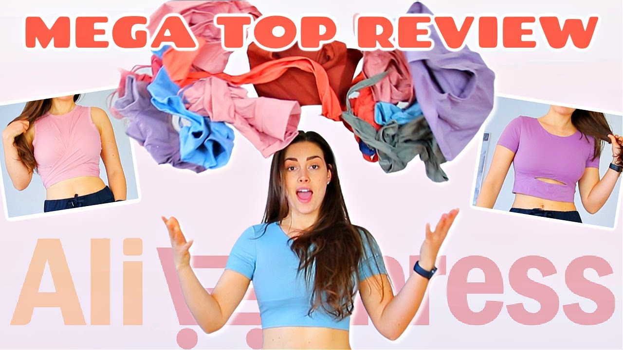 Aliexpress activewear cropped tops | Which one to get? | Shinbene - YouTube