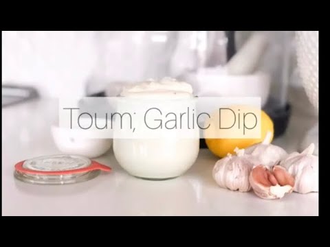 Toum; An Arabic Garlic Dip - YouTube