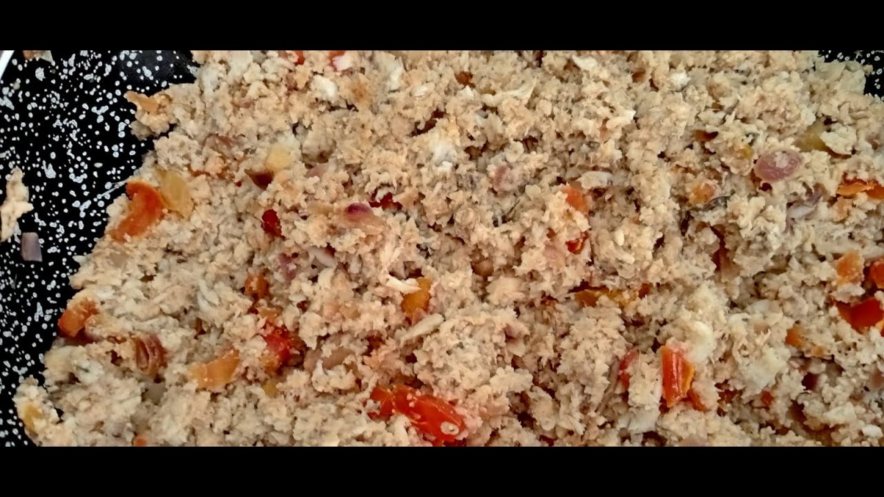 ATUN CRIOLLO DE MONCHOLO/MONCHOLO CREOLE TUNA/RECETA DE SEMANA SANTA ...