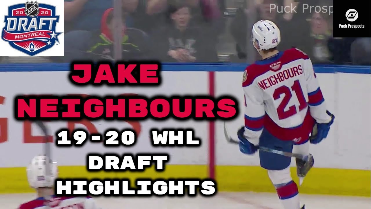 Jake Neighbours 2019-2020 WHL Draft Highlights - YouTube