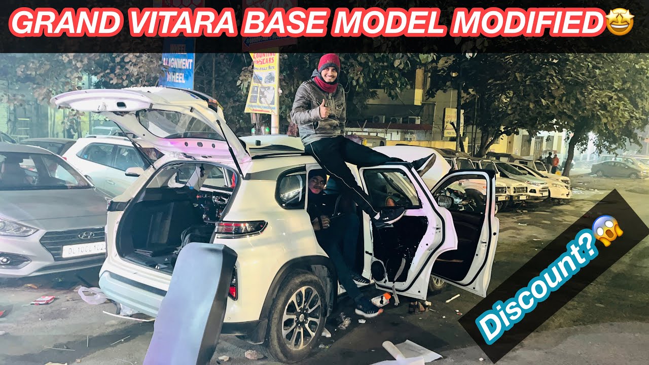 GRAND VITARA 2023 MODIFIED🔥GRAND VITARA BASE MODEL MODIFIED🔥GRAND ...