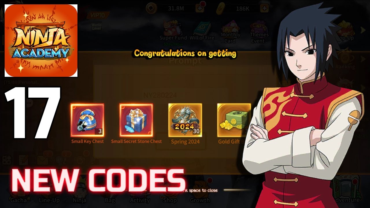 Naruto Ninja Academy Gameplay Walkthrough Part 17 Free VIP9 + Gift ...