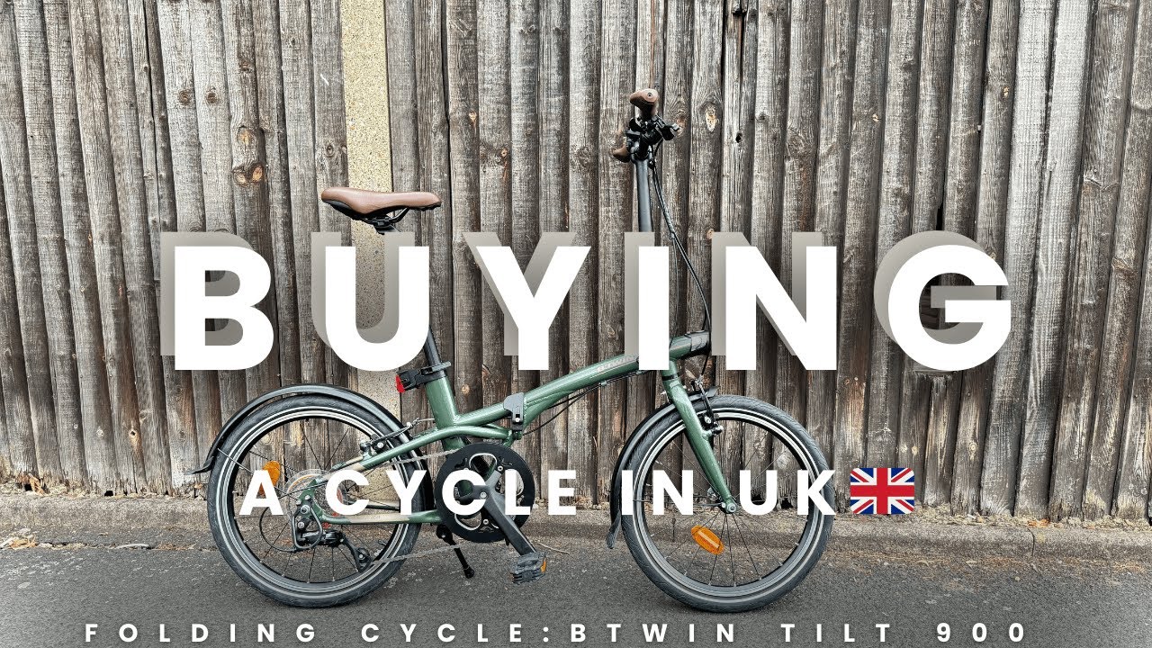 Buying a cycle in UK🇬🇧! Folding Cycle!! BTWIN tilt 900!! - YouTube