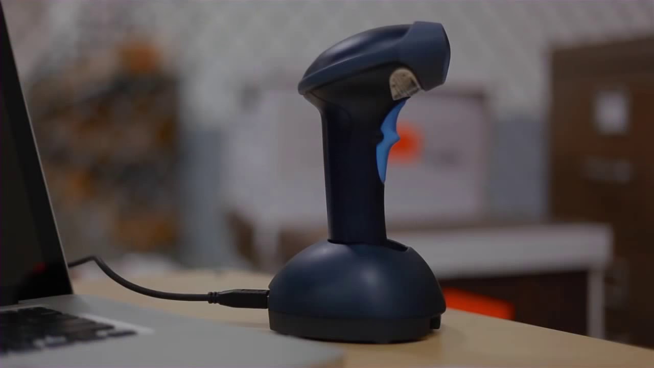 Lector Wireless MS840P de Unitech - YouTube