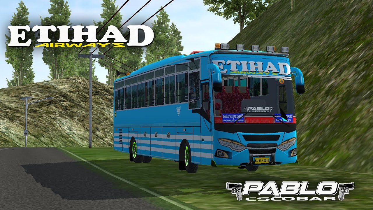 Etihad Pablo Escobar ️ Livery For Jet Bus 💙🙌7K & HD 🥵 Download Now 😉 ...