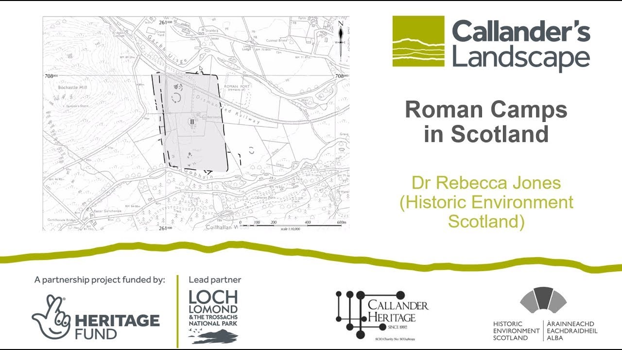 Roman Camps in Scotland - YouTube