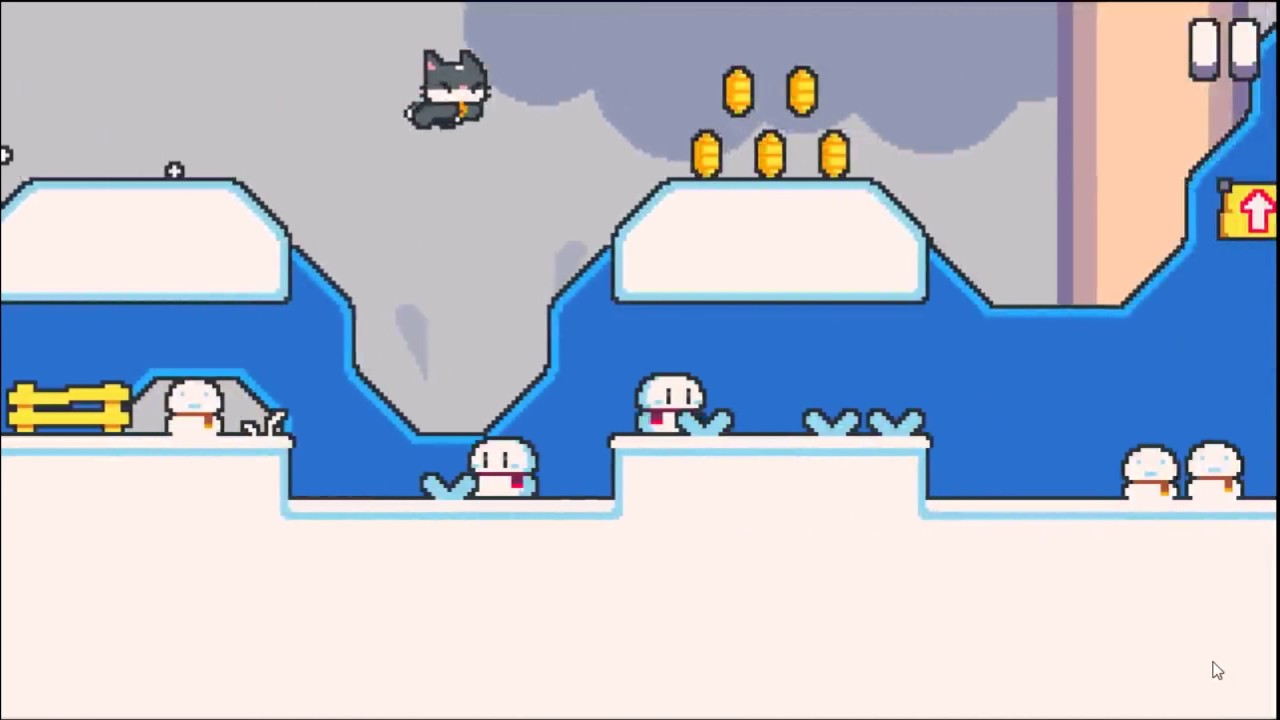 Super Cat Bros World 4-2 Walkthrough PART 1 🐱 Skillgaming Official 🐱 ...