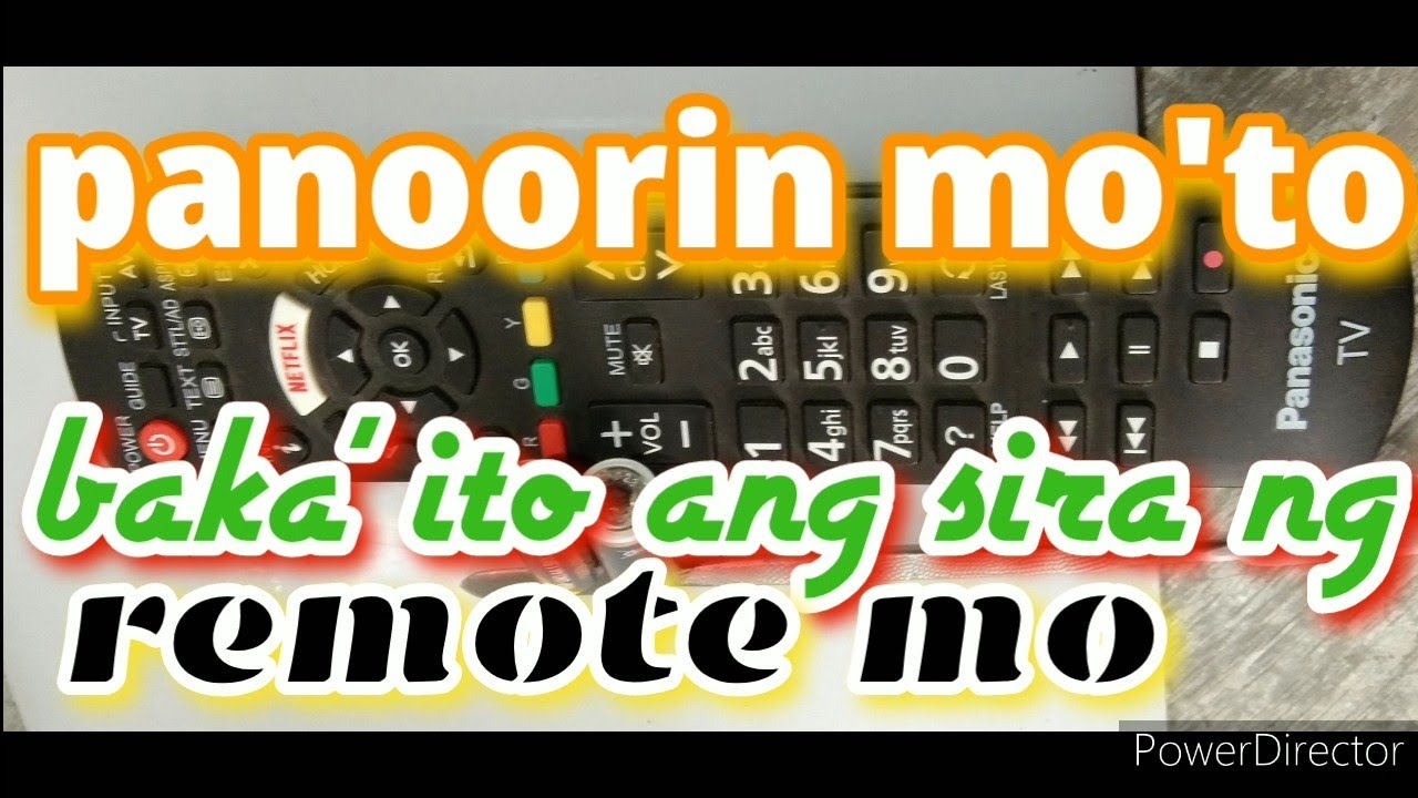 how to repair remote control Tagalog version @litsmixtv - YouTube