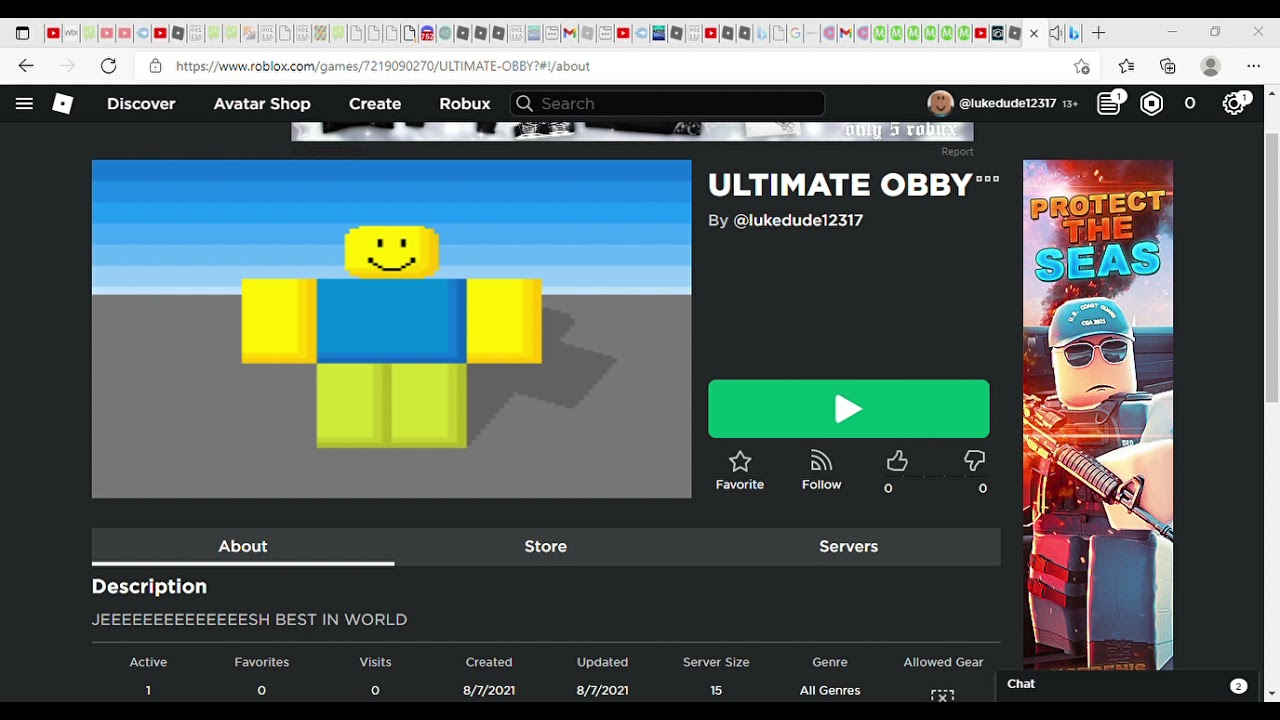ULTIMATE OBBY (BEST IN THE WORLD) - YouTube