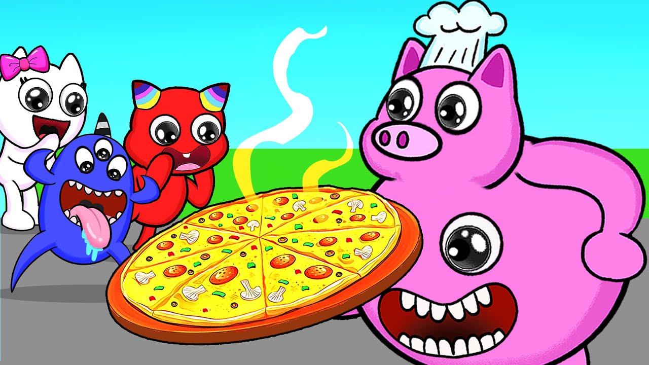 Chef Pigster creates pizza with a new recipe? - Garten of Banban | Stop ...