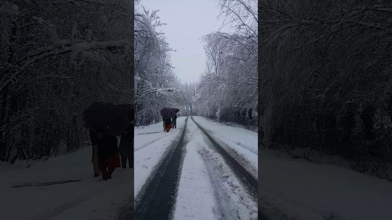 Snow fall 2019/ beautiful parachinar / talent Video click - YouTube