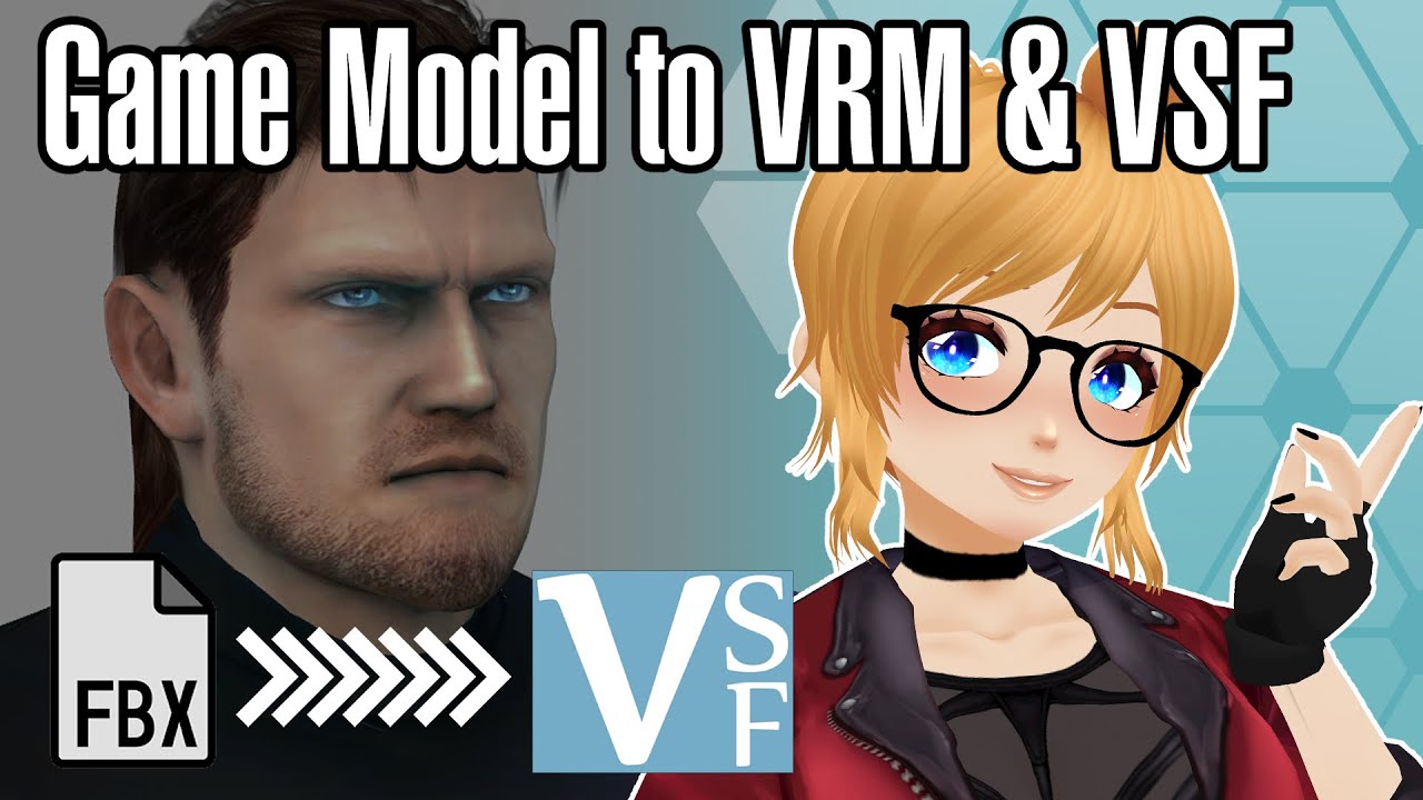 Turn ANY Ripped Game Model into a VRM/VSF Avatar! - YouTube