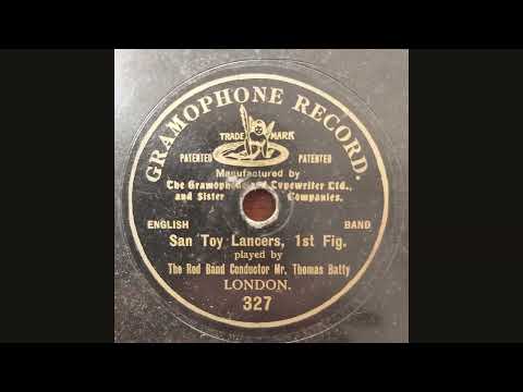 THE RED BAND San Toy lancers fig.1 - cond. Thomas Gatty G&T 327 LONDON