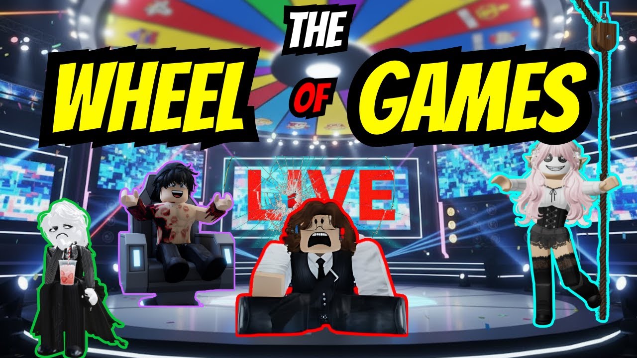 WHEEL OF GAMES Decides Our FATE! (40+ CRAZY Roblox Games) - Shorts LIVE ...