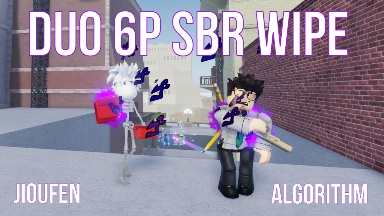 [YBA] Duo 6P SBR Wipe With @alg0rithm_ - YouTube