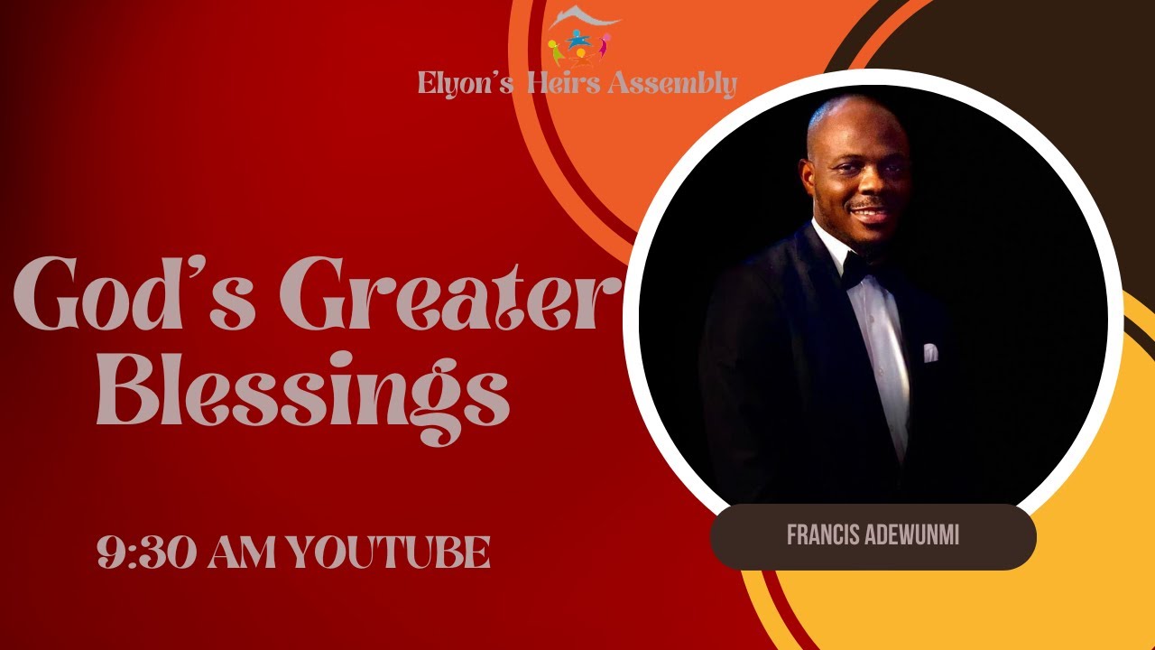God's Greater Blessing || Sunday Service - YouTube