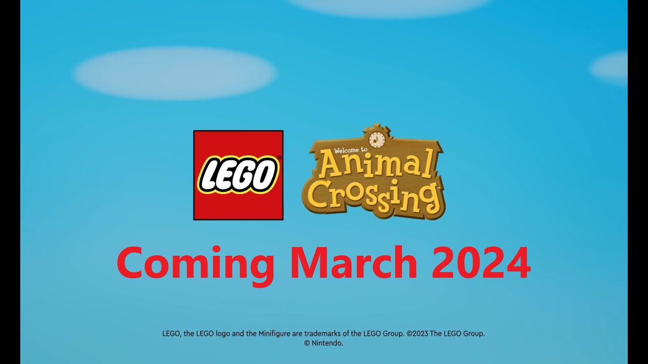 LEGO Animal Crossing Comes out March 2024 - YouTube