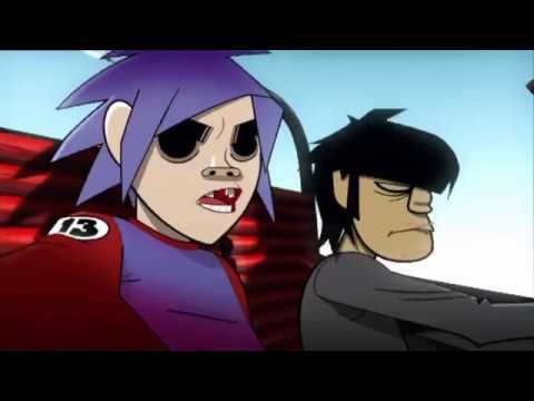 Gorillaz - 19-2000 but with different music - YouTube