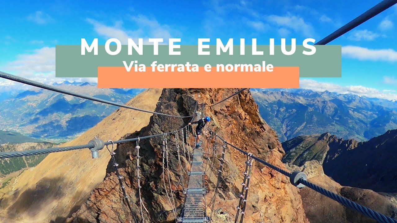 Monte Emilius da tutte le parti (via ferrata e normale) - YouTube