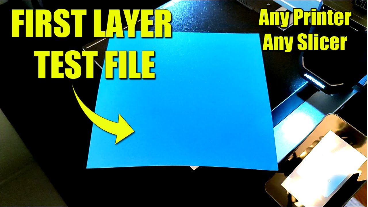How to create full bed 1st layer test file? (For any printer in any ...