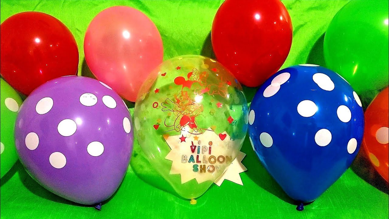 FUN MINNIE AND MICKEY MOUSE BALLOON POPS!!! - YouTube