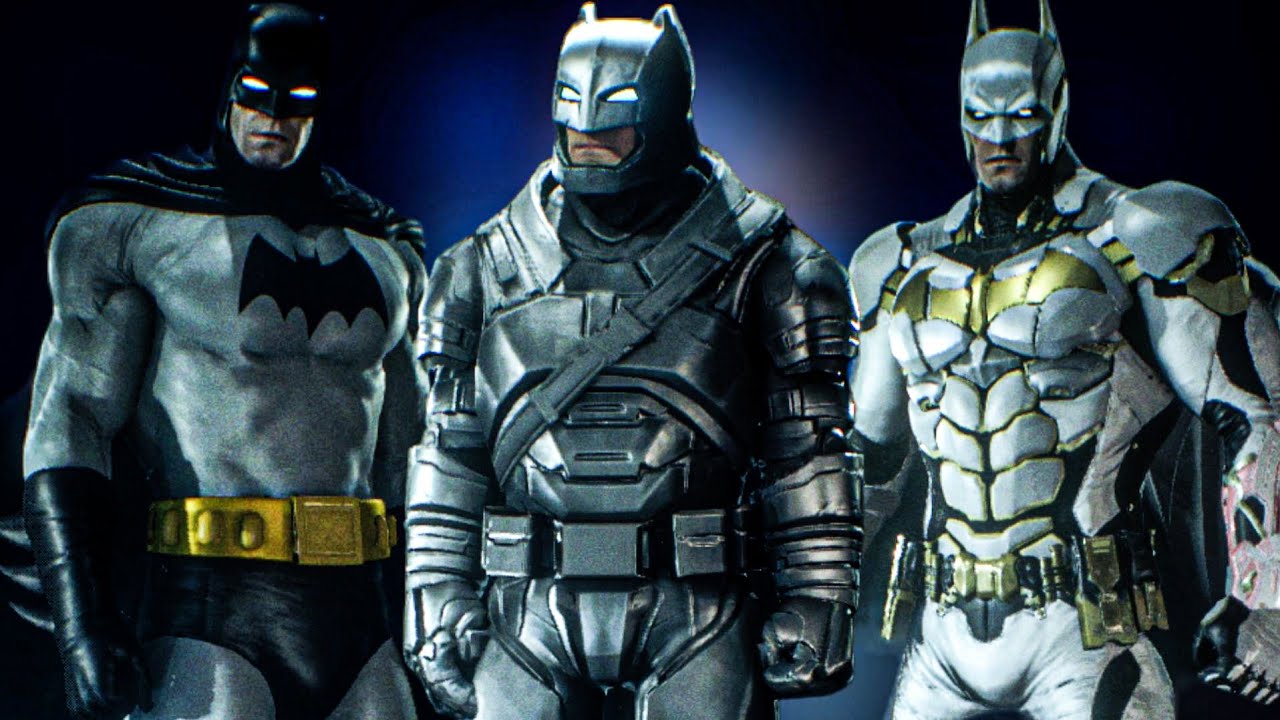 New Arkham Knight Mod Suit Ups | Cutscenes, Combat & Display Showcase ...