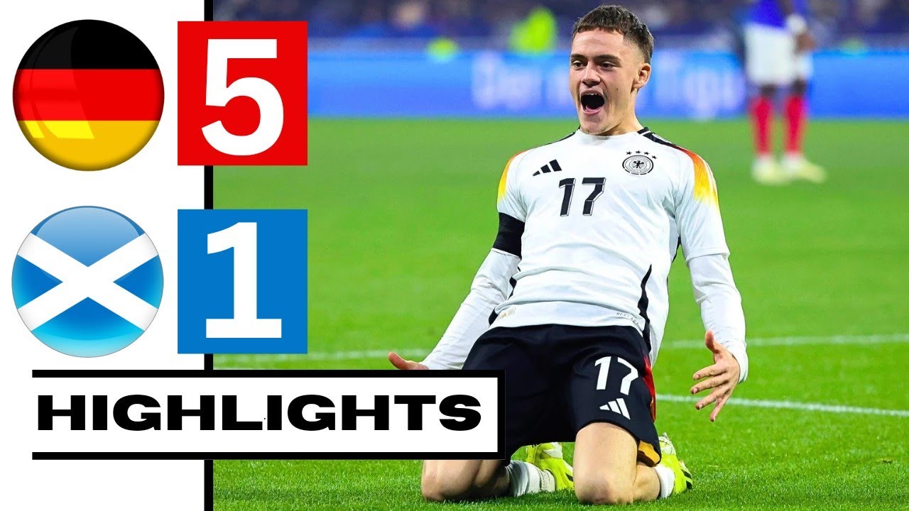Germany vs Scotland 5-1 | All Goals & Highlights | EURO 2024 - YouTube