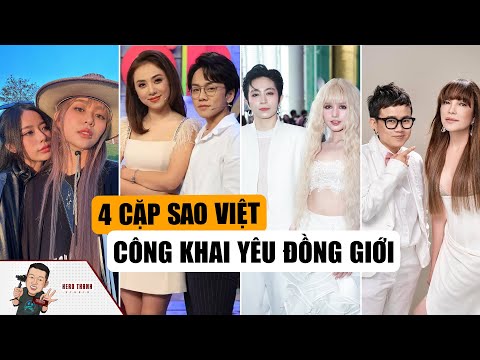 4 Cặp Sao Việt Công Khai Yêu Đồng Giới: Gil Lê Và Xoài Non Đẹp Đôi Nhất