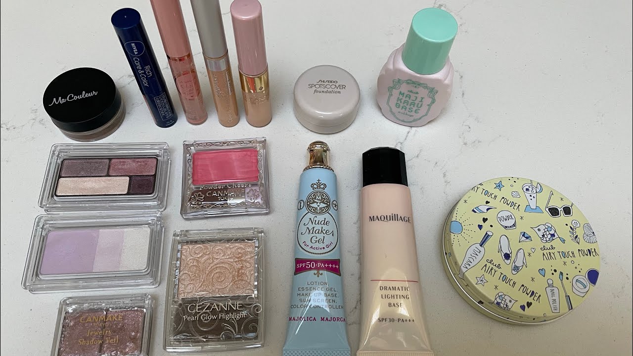 Japanese Makeup Concealers, Powders, Lip Balms, Muji Eyeshadows, Blush ...