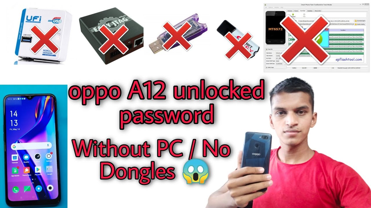 Oppo A12 CPH2083 Unlock Pattern Lock /Password Without Any Dongle //No ...