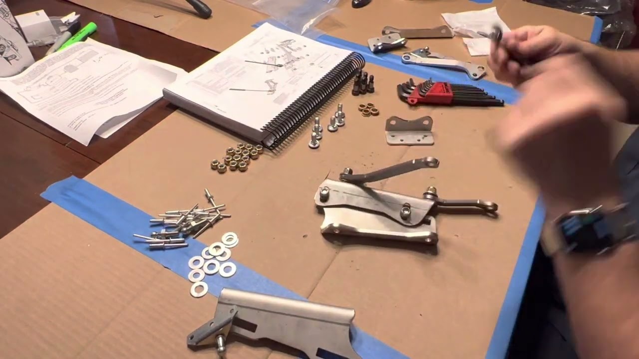 Shelby Cobra Replica Build part 31 Factory Five Racing Hood hinge ...