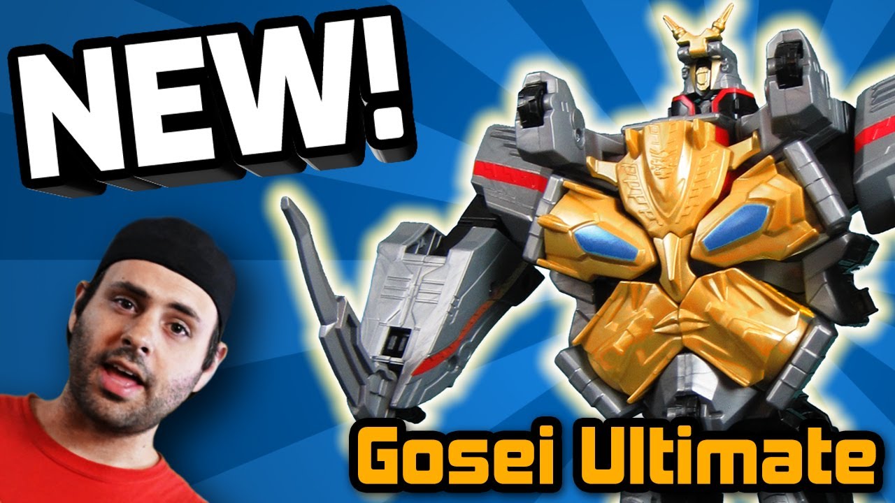 GOSEI ULTIMATE REVIEW! Power Rangers Megaforce Bandai America - YouTube