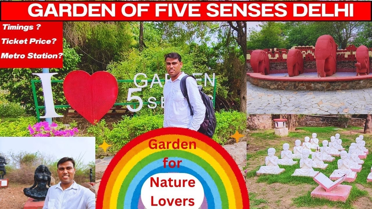Garden of Five Senses | Garden of 5 Senses, Delhi | Saket Park for ...