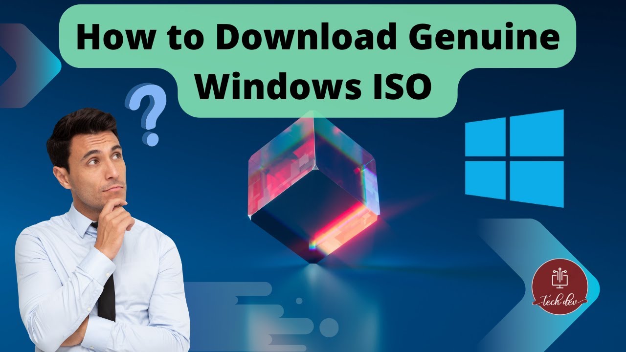 How to Download Genuine Windows 10 ISO Free | TechRober Official Channel - YouTube