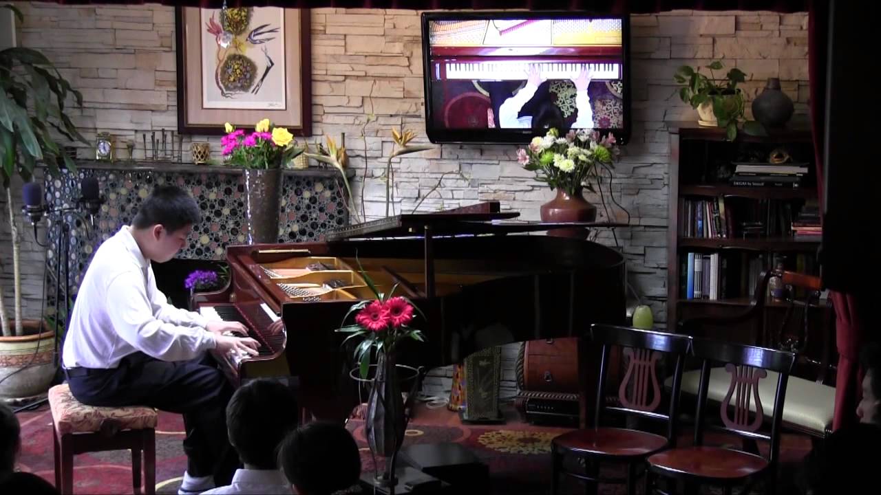 Jerry Qian (age 15) plays Scherzo op 31 no 2 in b flat minor by Chopin ...