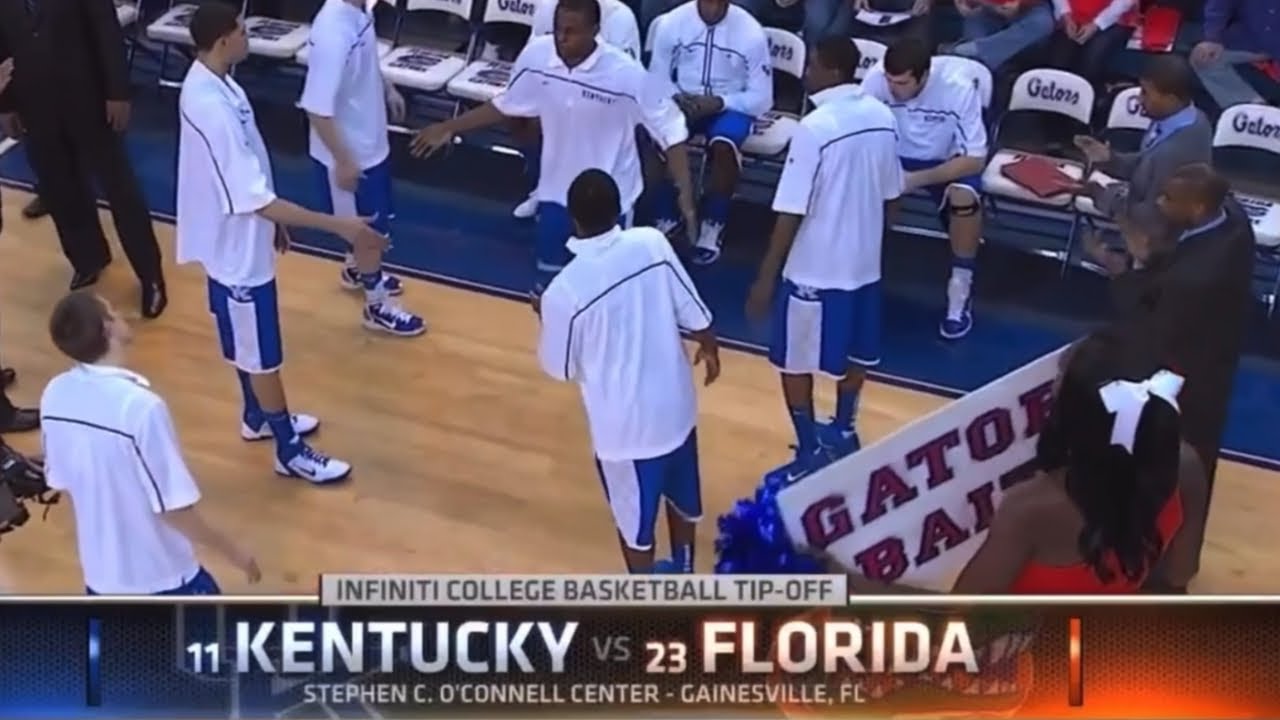 #11 Kentucky vs #23 Florida Basketball Highlights (2/5/2011) - YouTube