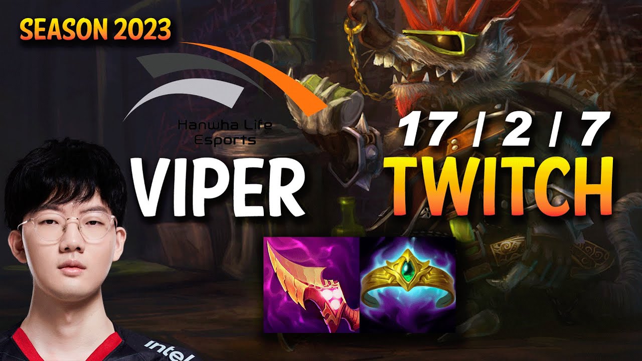 HLE Viper TWITCH vs LULU Supp - KR Ranked - YouTube