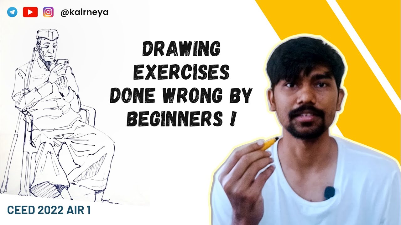 Drawing Exercises done wrong! | Human figures | line Quality | CEED ...