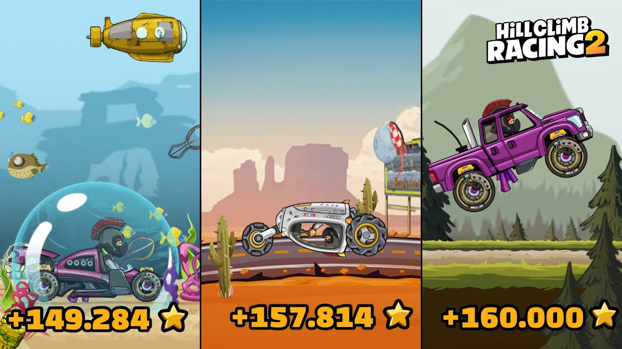 Ranking EVERY VEHICLE by ADVENTURE STARS ⭐️😍 - Hill Climb Racing 2 ...