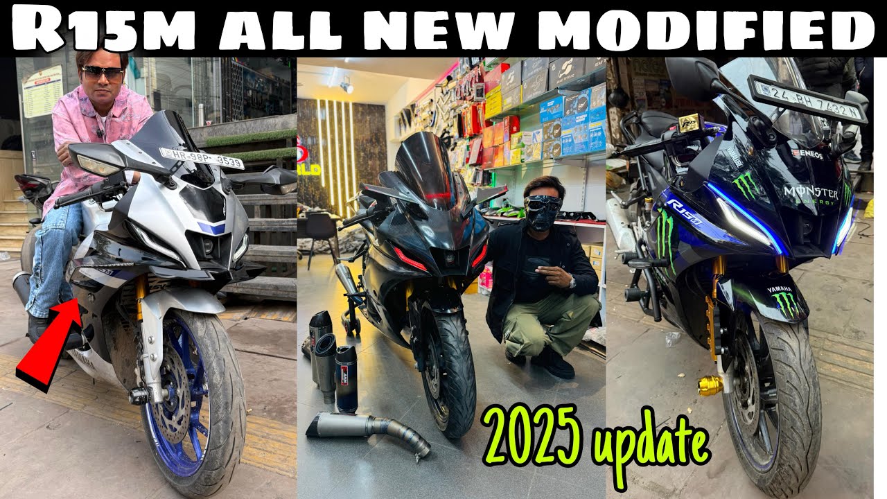 R15 Modified | R15M carbon Fibre parts | R15 Monster Edition ...