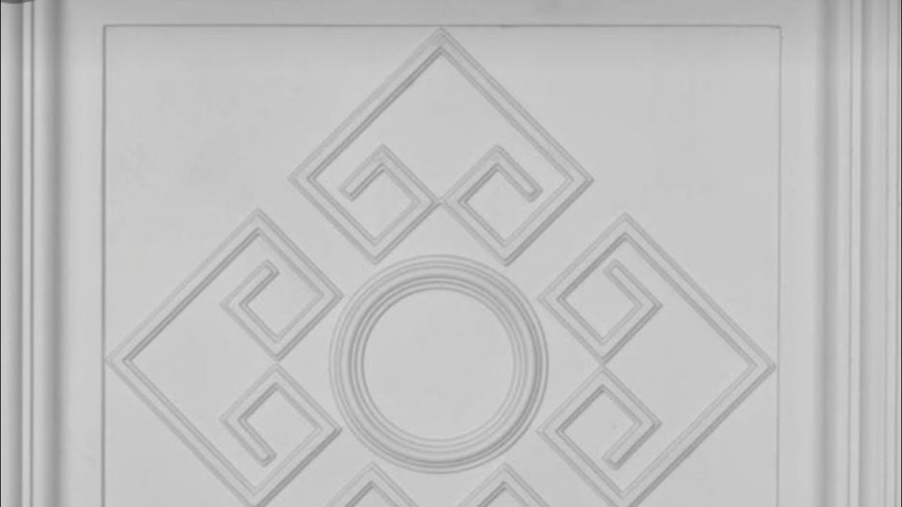 new plush minus pop design #jali ceiling design - YouTube