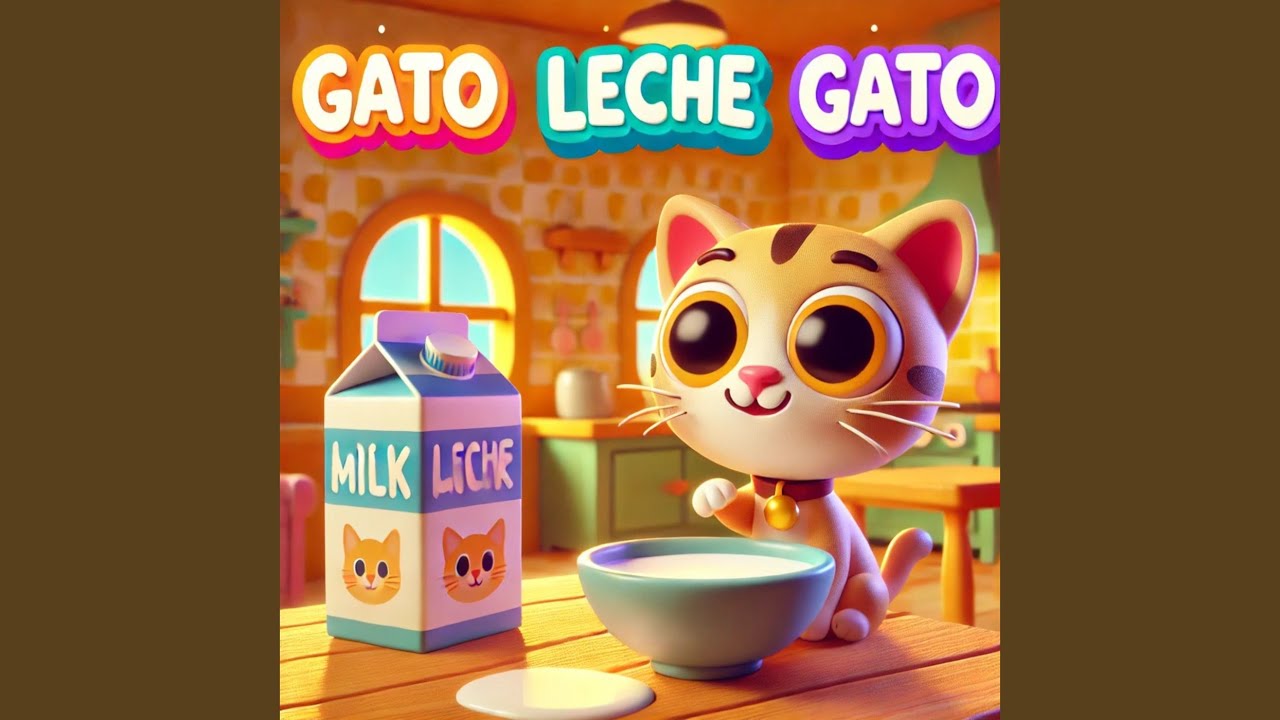 Gato, Leche, Gato (English) - YouTube