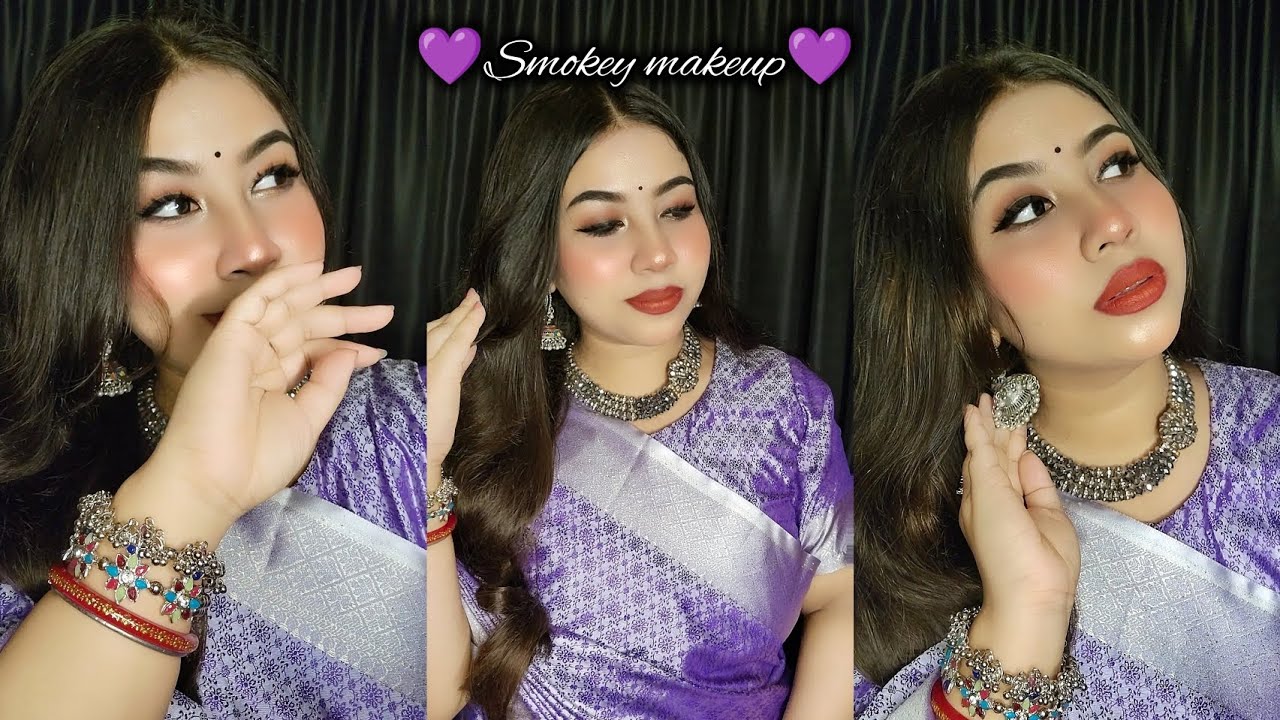 "PRABARANA" Festival Look 2024💜 || Traditional Makeup Tutorial || Aradhya's Mom📍 - YouTube