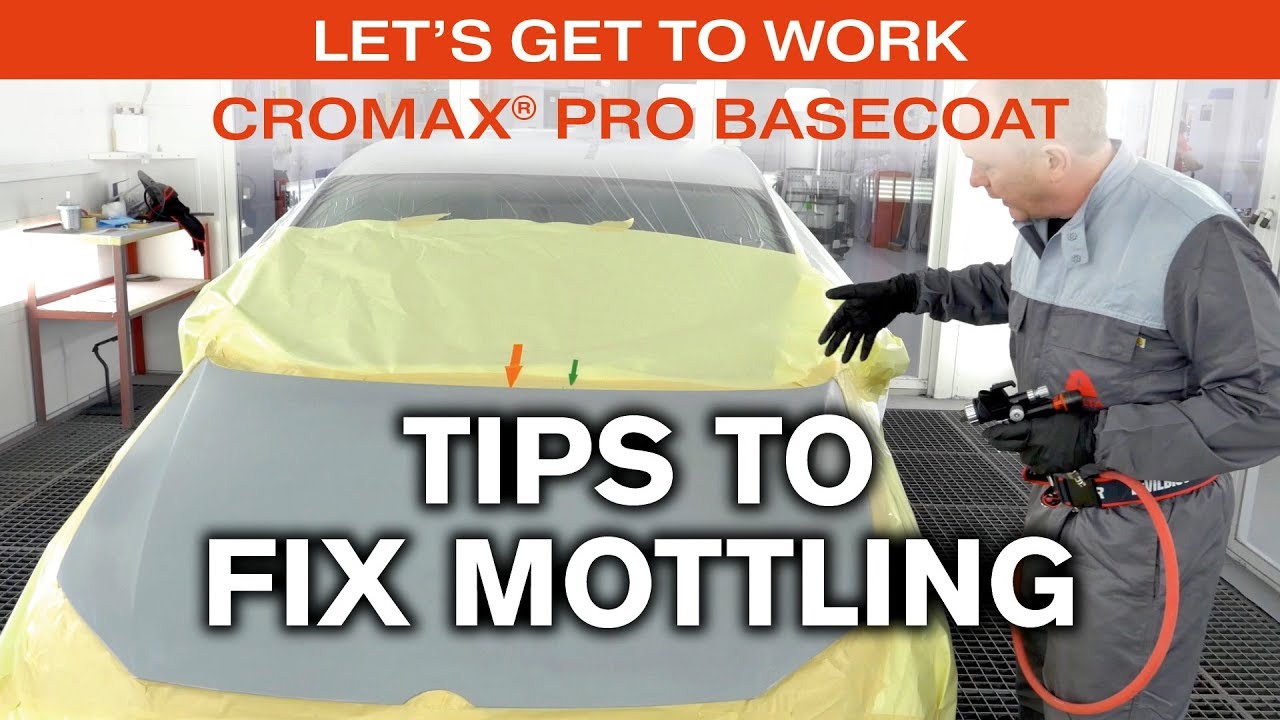 Cromax Pro Video - Tips To Fix Mottling - YouTube
