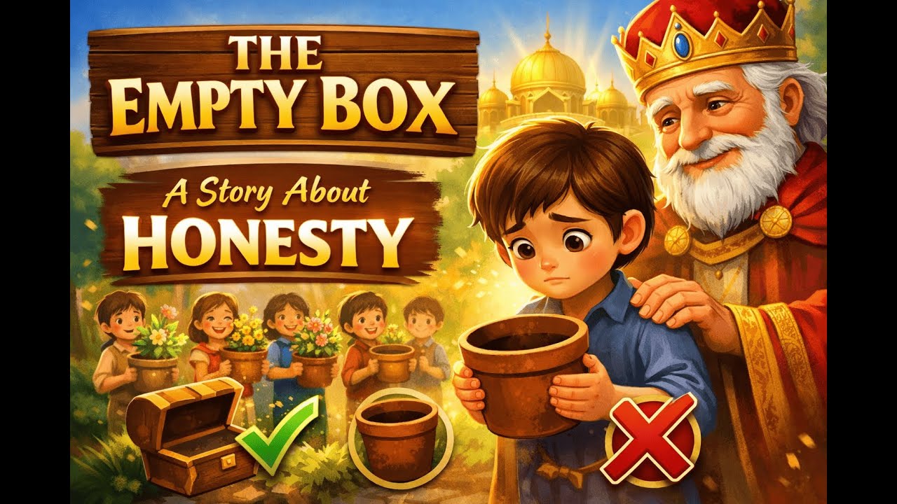 The Empty Box – A Beautiful Moral Story for Kids | Story About Honesty ...
