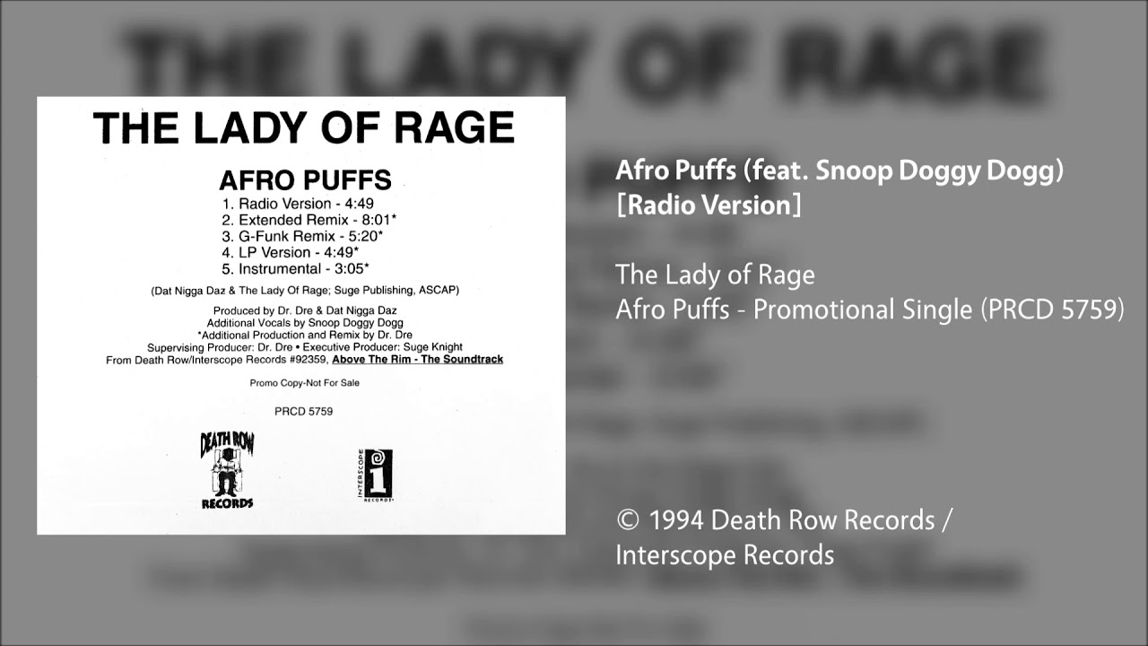 The Lady of Rage - Afro Puffs (feat. Snoop Doggy Dogg) [Radio Version ...