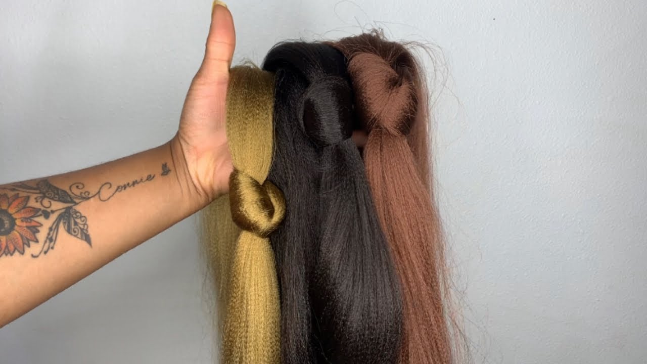 Brown Blends | Custom Color Braiding Hair Blend #50 - YouTube