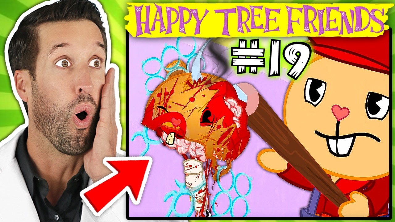 ER Doctor REACTS to Happy Tree Friends Injuries #19 - YouTube